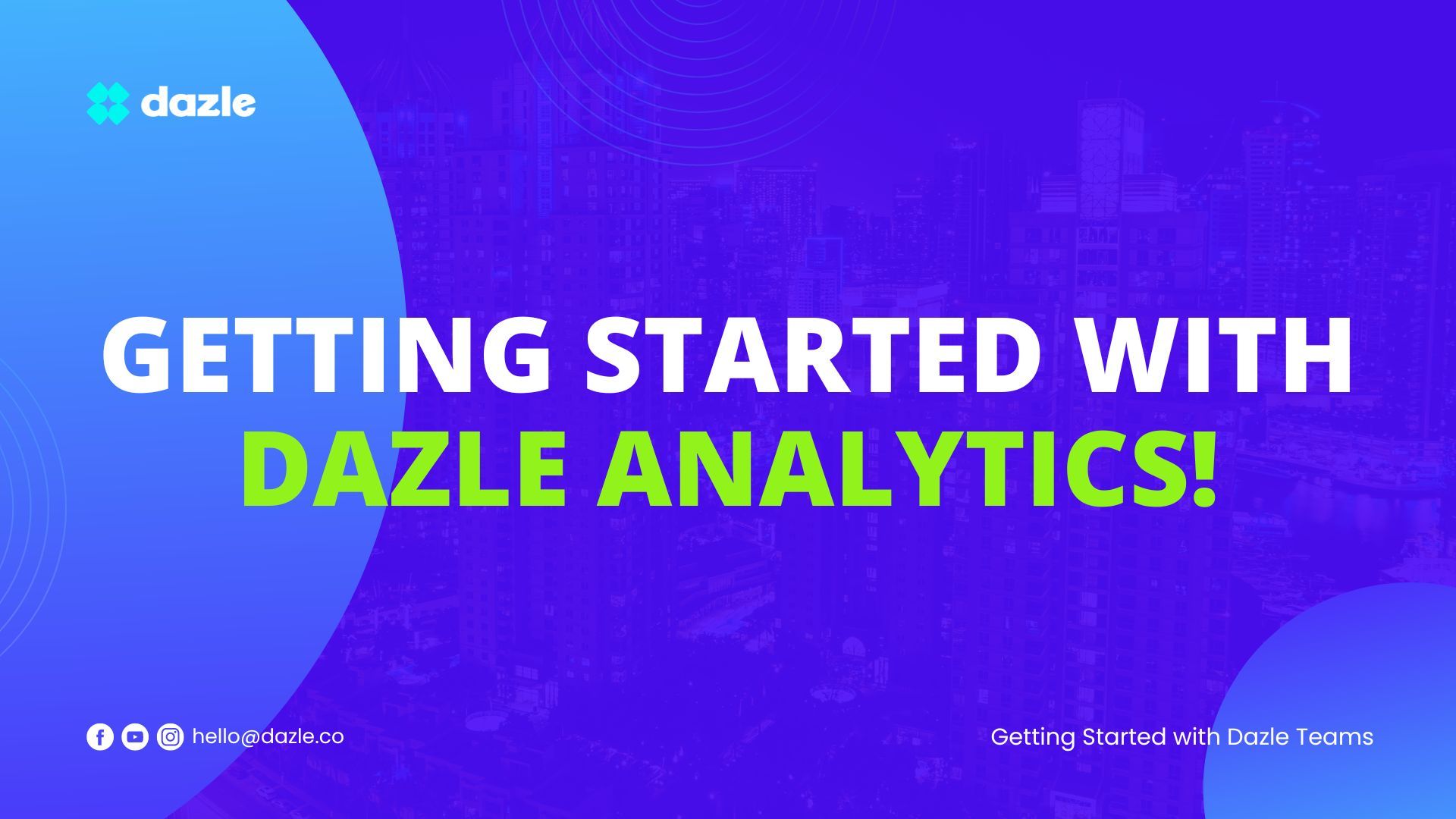 Getting Started with Analytics
